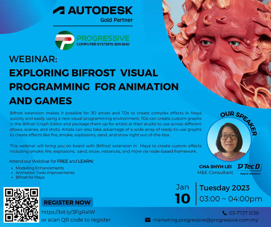Webinar: Exploring Bifrost Visual Programming for Animation and Games - Progressive Computer ...