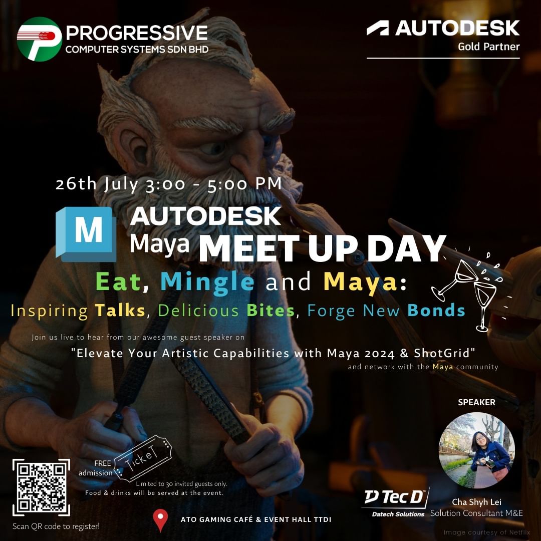 Maya Meet Up Day - Progressive Computer Systems Sdn Bhd